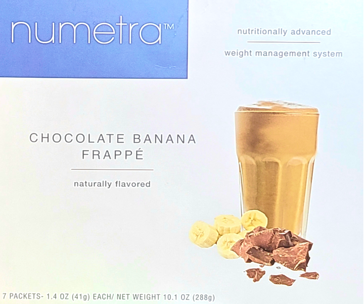 Chocolate Banana Frappe - Numetra 20g Meal Replacement Shakes – AmBari ...