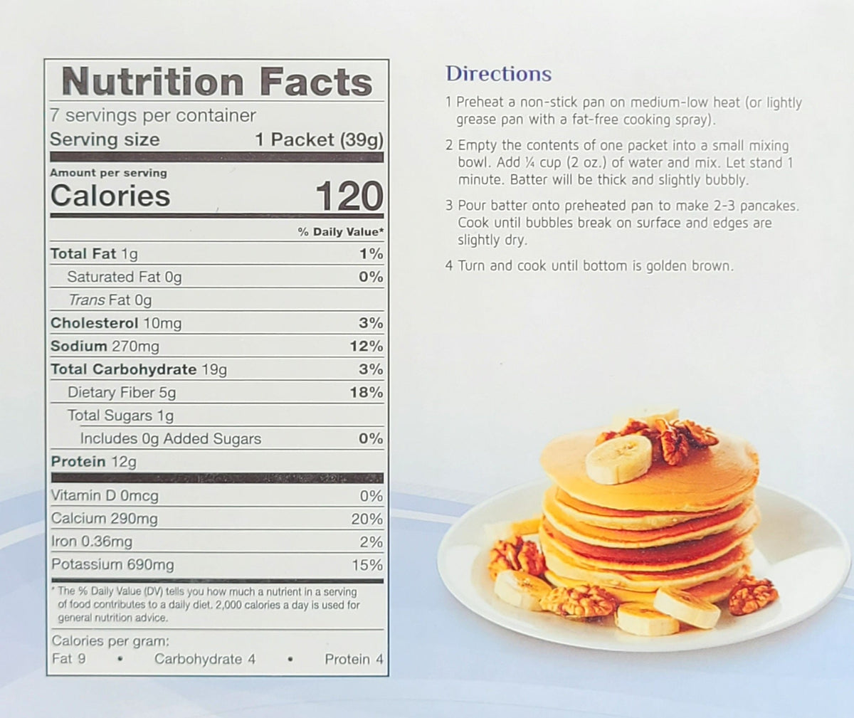Pancakes 12g Protein – AmBari Nutrition