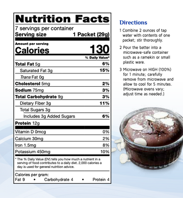 Chocolate Fudge Cake 12g Protein – AmBari Nutrition